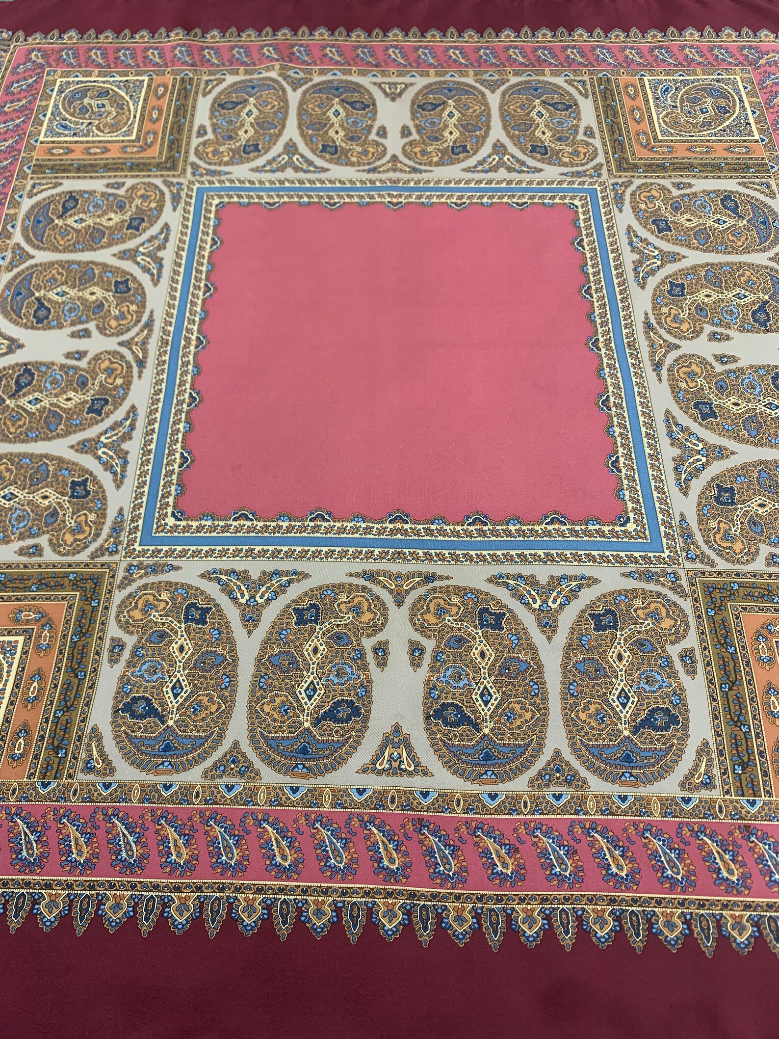 Vintage Liberty Silk Scarf Liberty of London Scarf Liberty Paisley ...