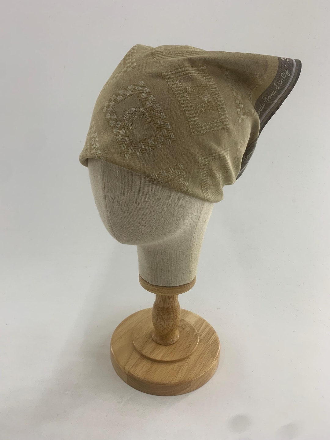 Vintage Fendi Roma Handkerchief Bandana Vintage Accessories Gift ...