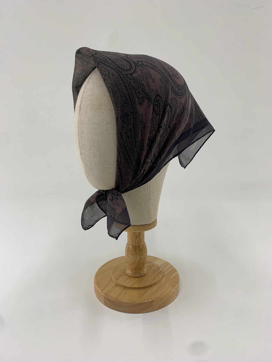 Vintage Paul Stuart Silk Handkerchief Bandana Pocket Square Scarf ...
