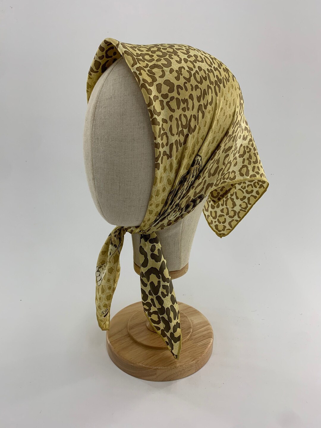 Vintage K of Krizia Silk Handkerchief Bandana Accessories Neckerchief ...