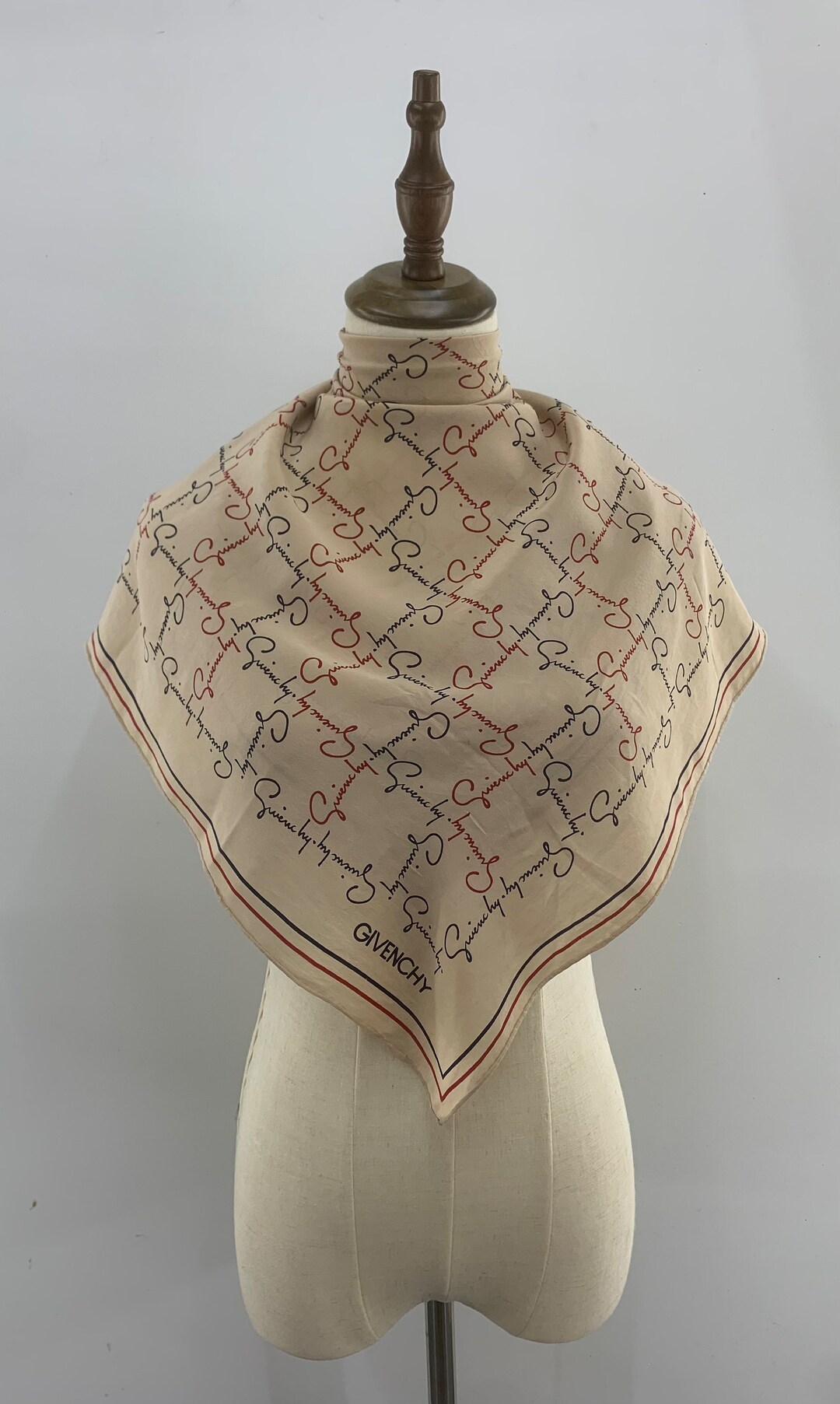 Vintage Givenchy Silk Scarf, Vintage Givenchy Accessories, Givenchy ...