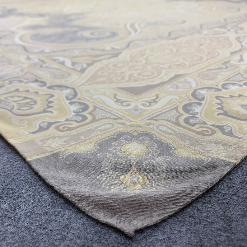 Authentic Etro Milano Wool Silk Scarf, Vintage Etro Scarf Paisley, Etro ...
