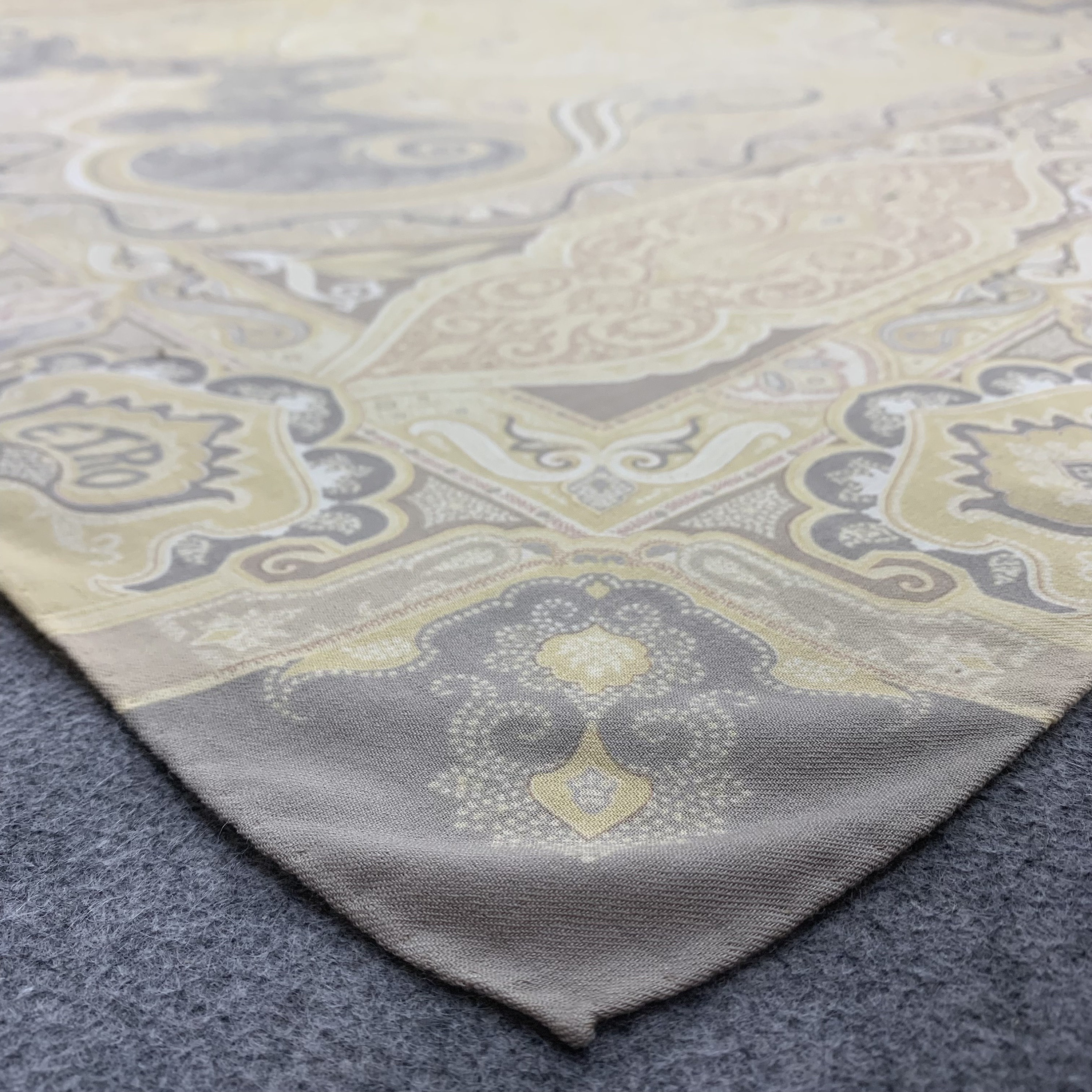 Authentic Etro Milano Wool Silk Scarf, Vintage Etro Scarf Paisley, Etro ...