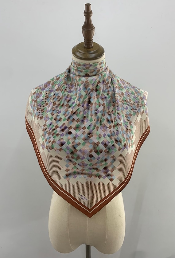 Vintage 90s lanvin scarf - Gem