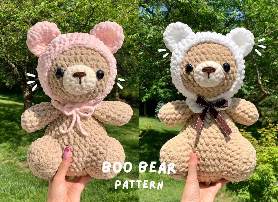PATTERN ONLY Boo Bear Pattern - Etsy