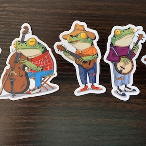 Billy Strings Stickers - BMFS Frog Band Stickers - Etsy