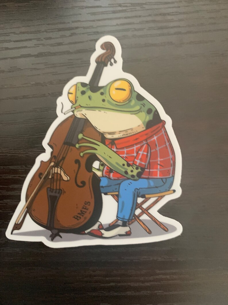 Billy Strings Stickers BMFS Frog Band Stickers - Etsy