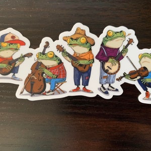 Billy Strings Stickers - BMFS Frog Band Stickers - Etsy