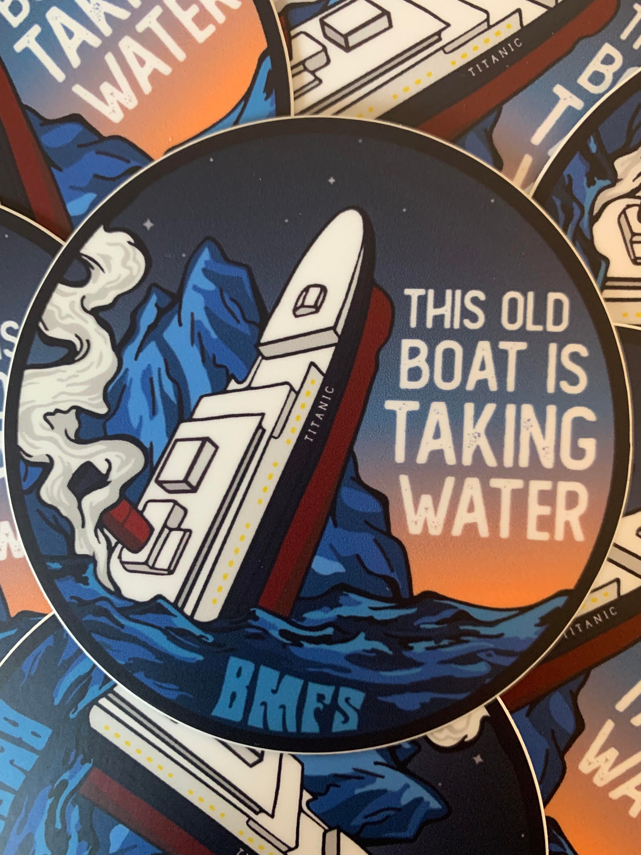 Billy Strings Stickers: Taking Water Inspired Sticker - Etsy