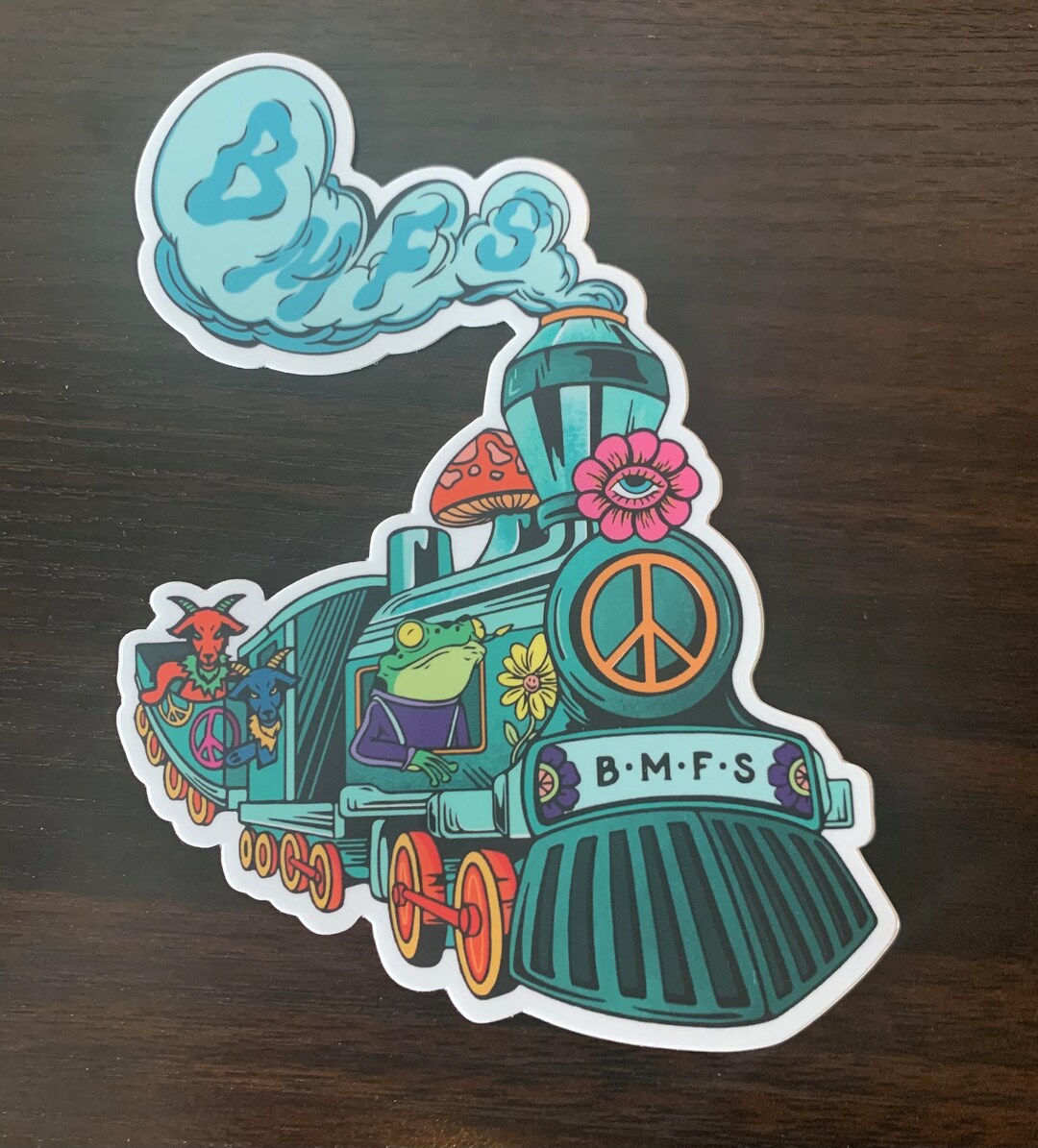 Billy Strings Stickers: BMFS Train (die Cut) - Etsy