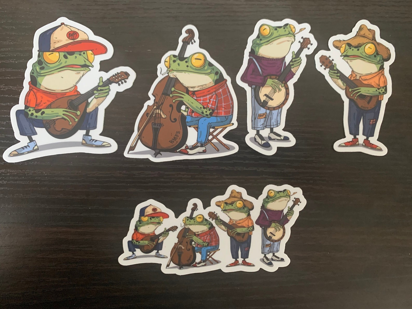 Billy Strings Stickers BMFS Frog Band Stickers - Etsy