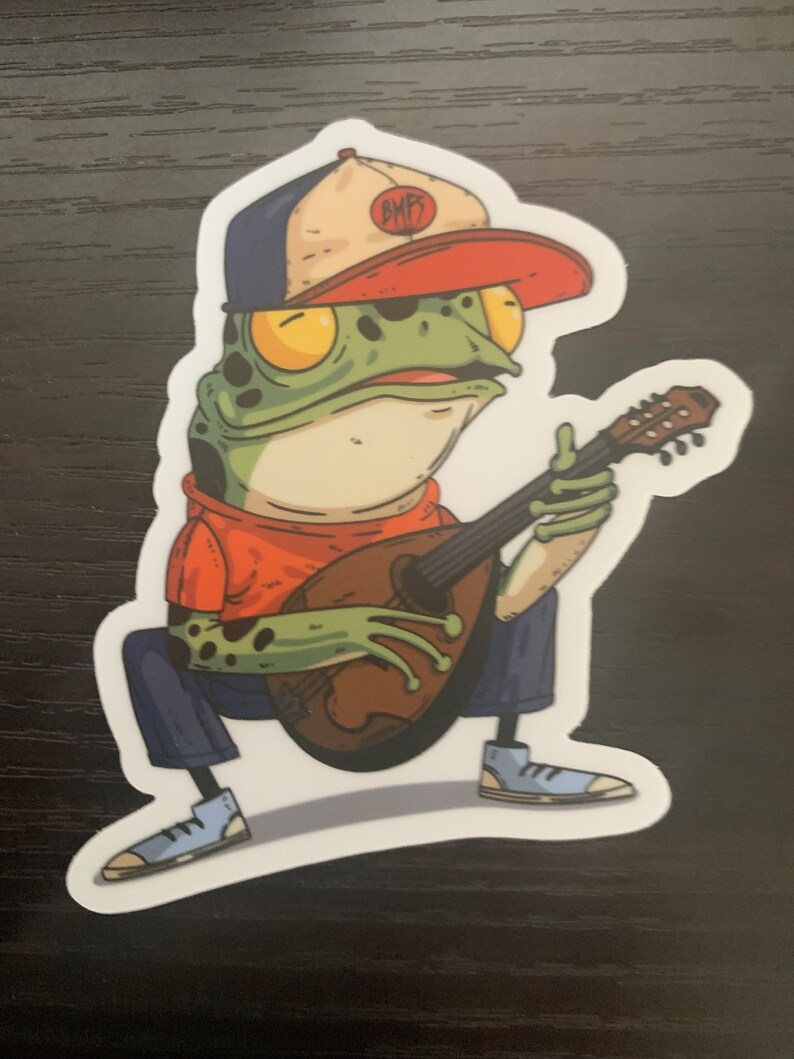Billy Strings Stickers BMFS Frog Band Stickers - Etsy