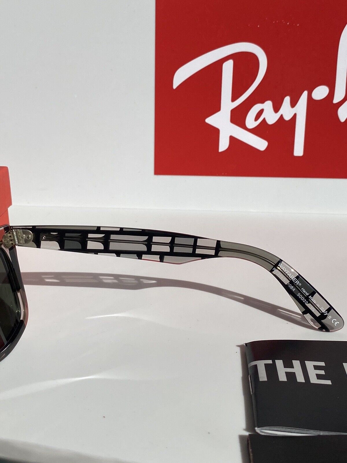 New Full Set Limited Edition Ray-ban Wayfarer Rb2140 1084 - Etsy