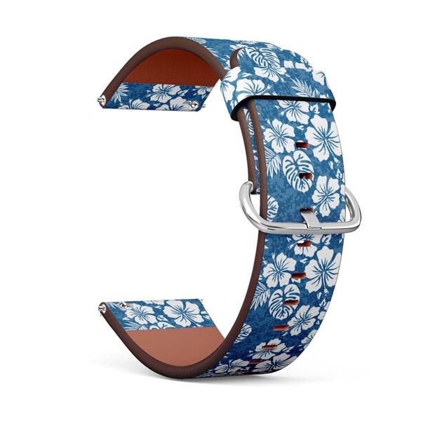 Watch Band Hawaiian Print - Etsy