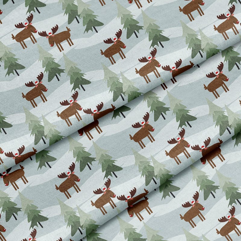 Moose Fabric - Etsy