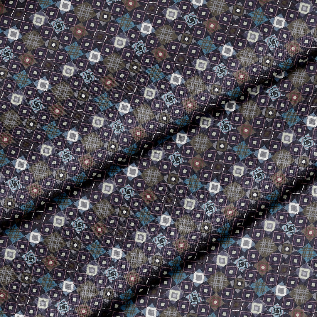 Fabric by the Yard ( Ethnic Tribal Print Pattern ) for Sewing, Crafting ...