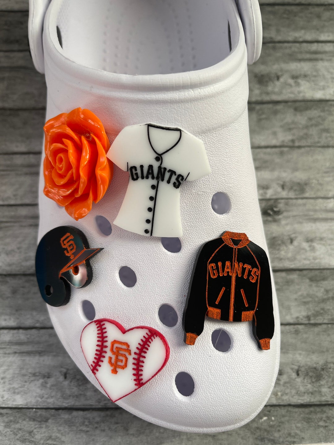 Baseball Croc Charm - Etsy