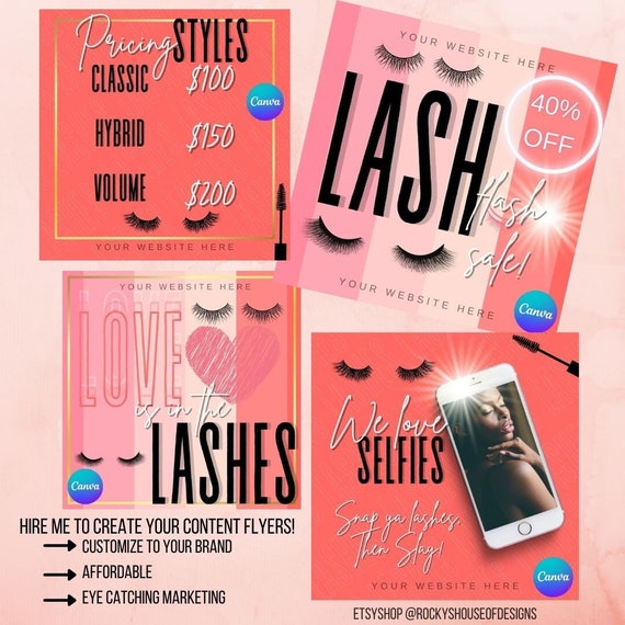 Paper & Party Supplies Store Graphics Lash Training Social Media Valentines Day Lash Flyer ...