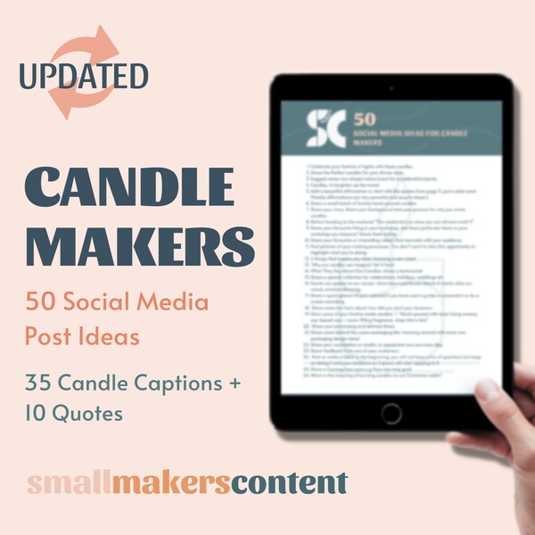 Candles Captions for Social Media - Etsy