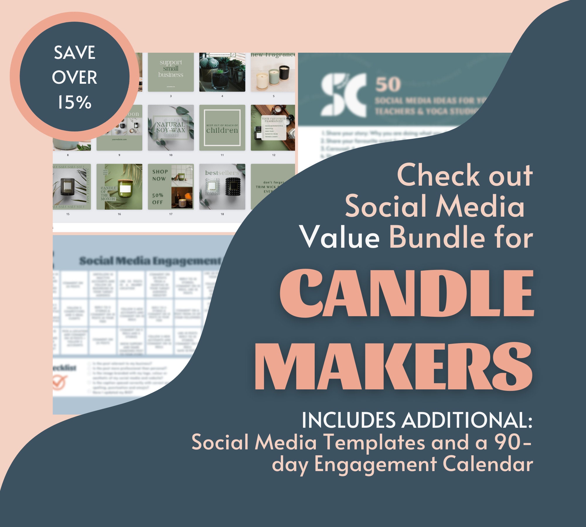 Social Media Post Ideas for Candle Makers Candle Business Social Media ...