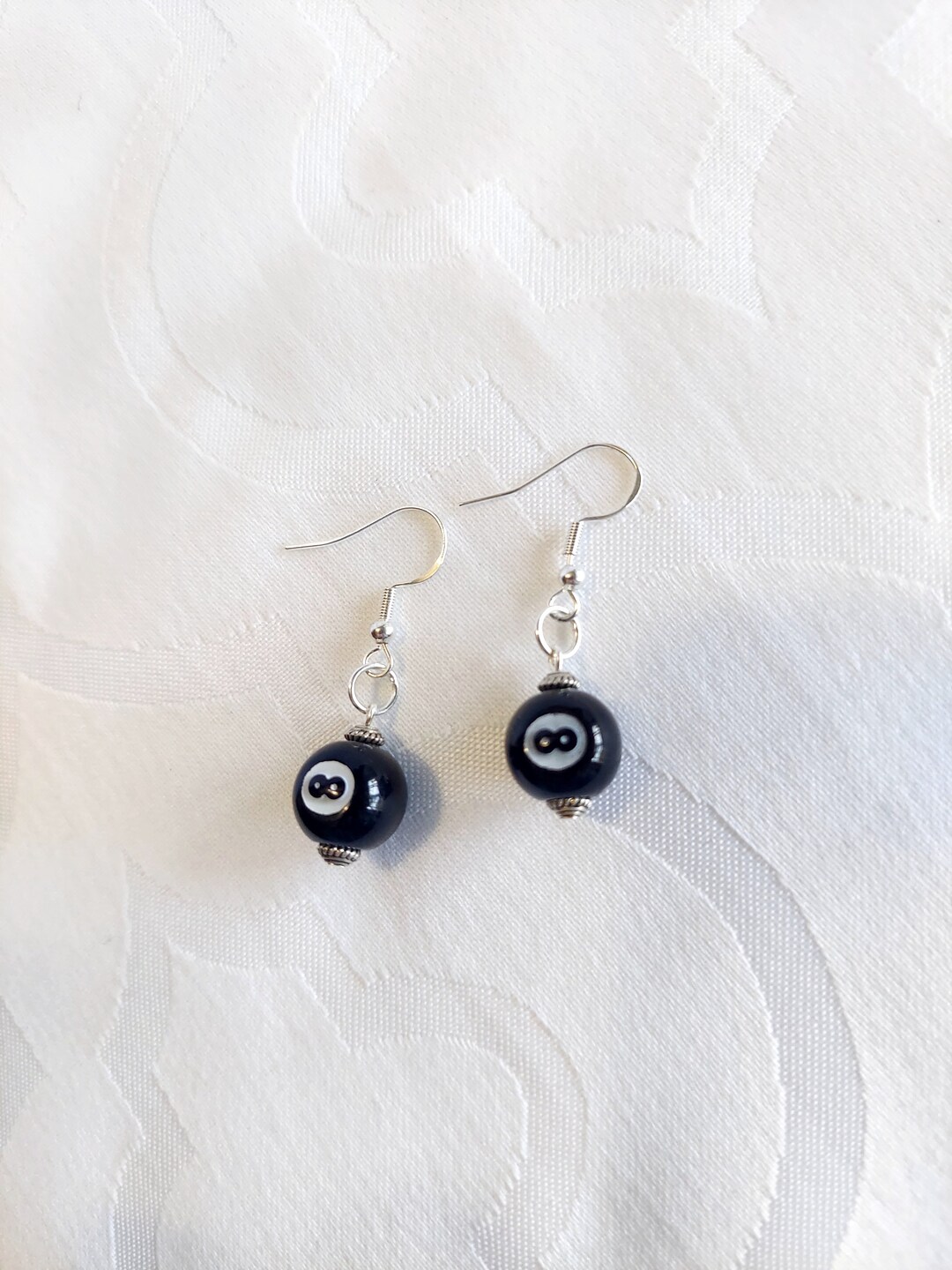8 Ball Earrings, 8 Ball Jewelry, Pool Player Jewelry, Pool League ...