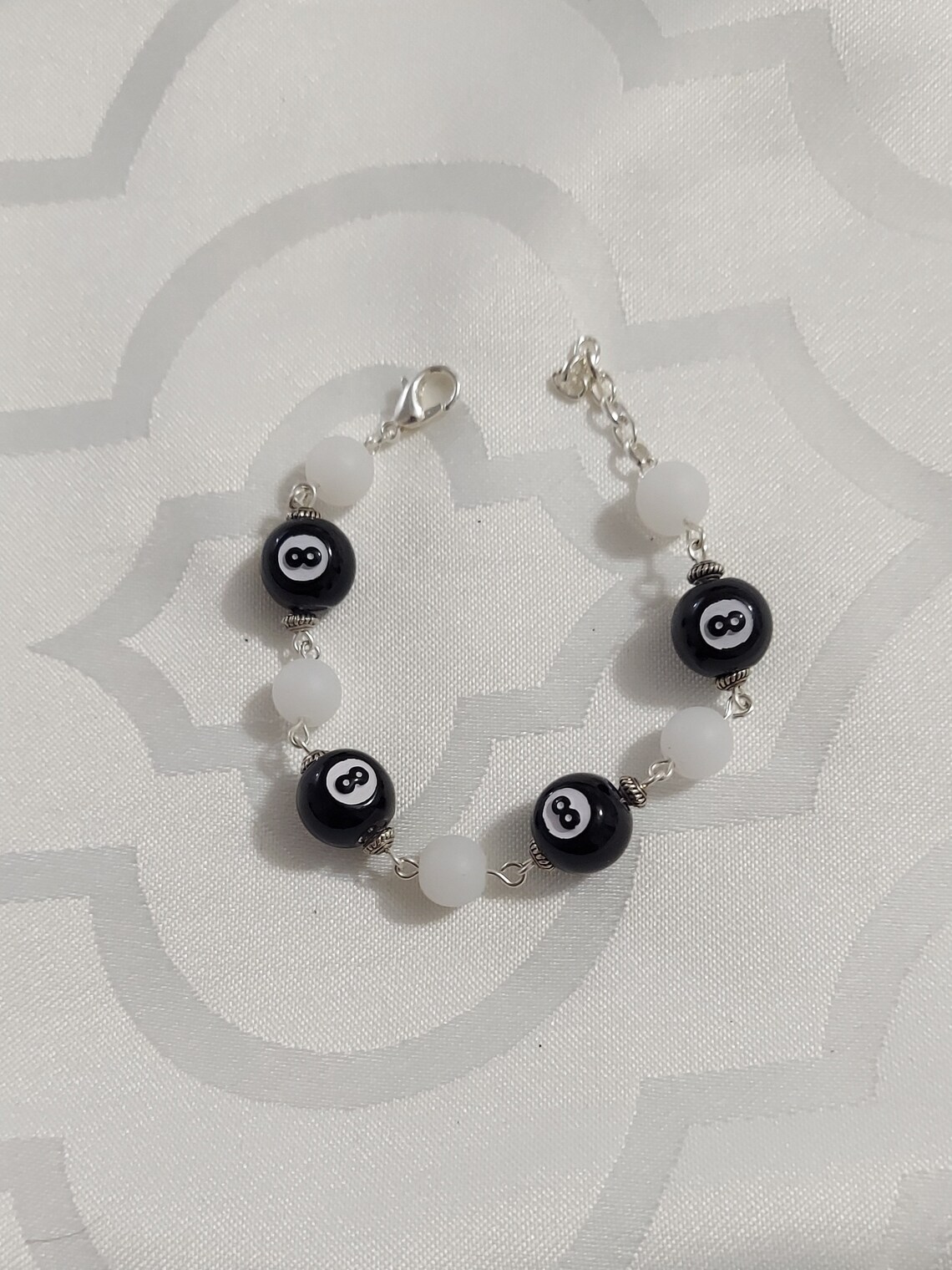 8 Ball Bracelet, Pool Player Jewelry, Billiards Jewelry, Unique Gift ...