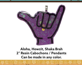 Shaka Keychain - Etsy