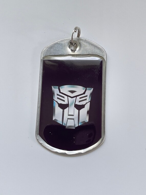 Superhero Superheroes Transformers Dogtag Dog Tag UV Resin | Etsy