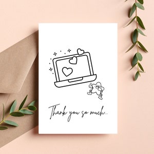 Tech Thank You Card | IT Thank You Card | Computer Thank You Card | IT ...