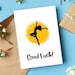 Dancing Good Luck Card | Dancer Good Luck Card | Good Luck With Your ...