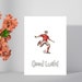 Football Good Luck Card | Footballer | Footie Good Luck Card - Etsy