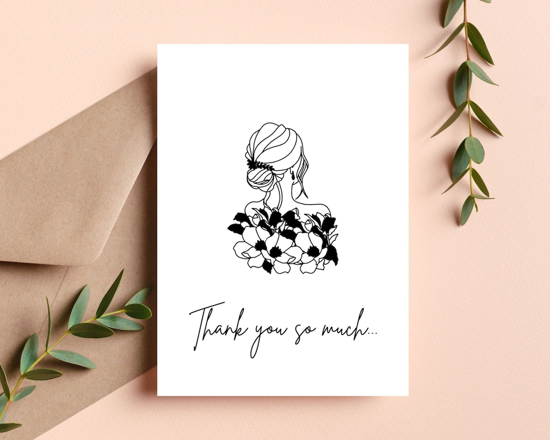 Hairdresser Thank You Card | Thank You for Cutting My Hair | Thank You ...