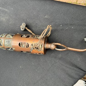 Rare Lucas Copper Pre-war Inspection Lamp-rolls Royce Etc Never Seen ...