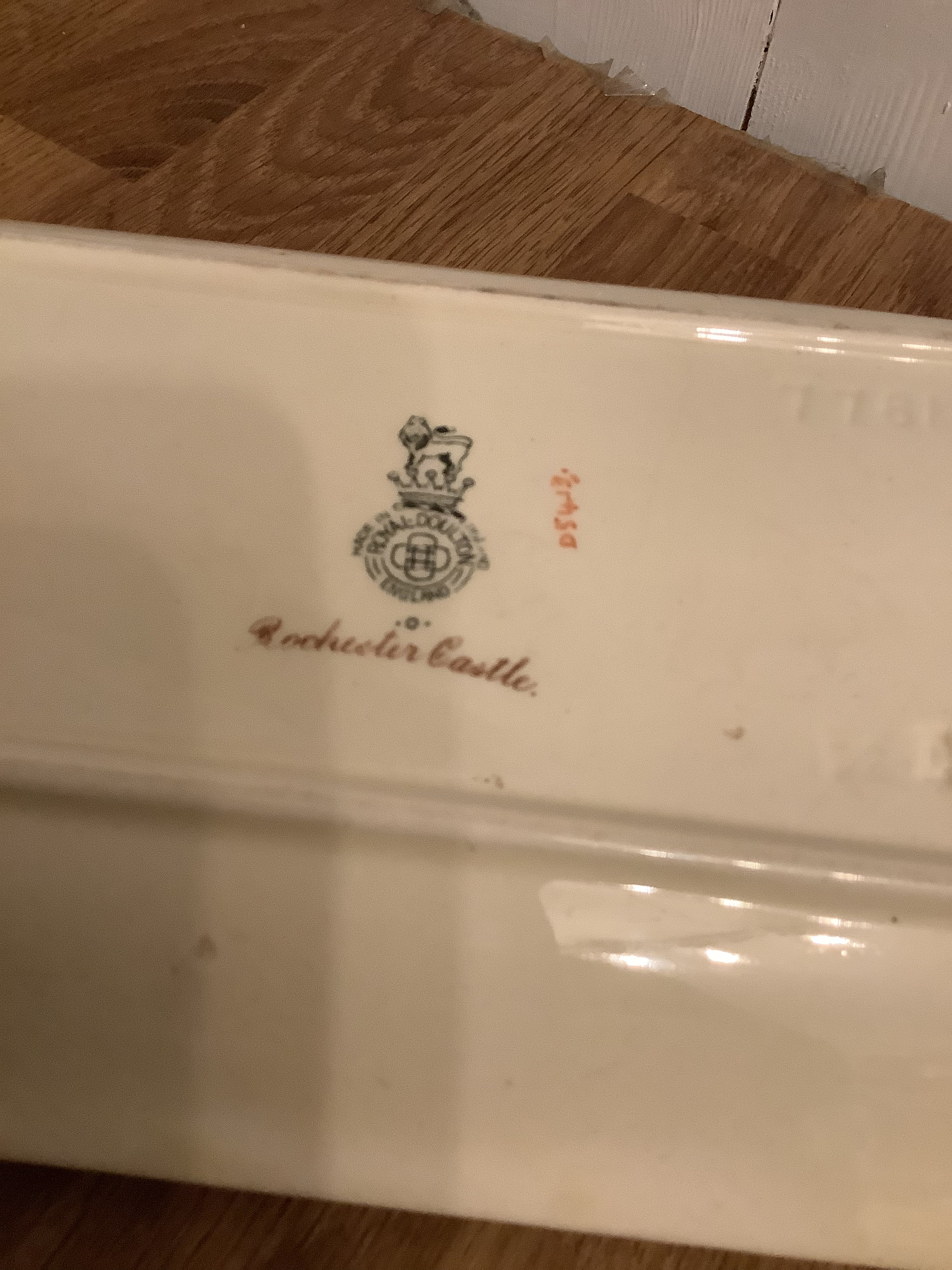 Royal Doulton Porcelain Rochester Castle Sandwich Tray - Etsy