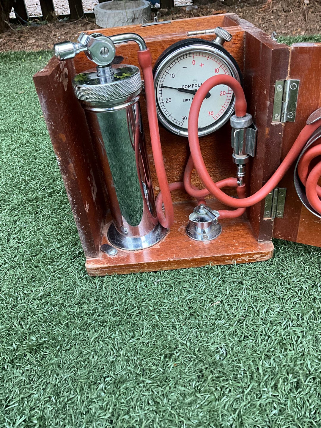 Antique Compact Pneumothorax Medical Device in Original Case Circa ...