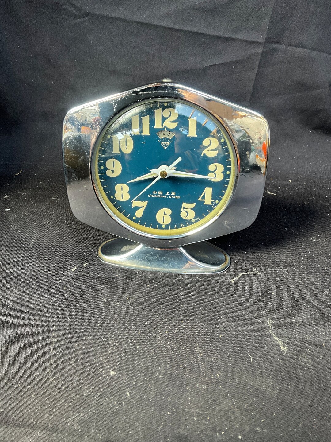 1960's Atomic Styled Chrome Chinese Alarm Clock Working - Etsy