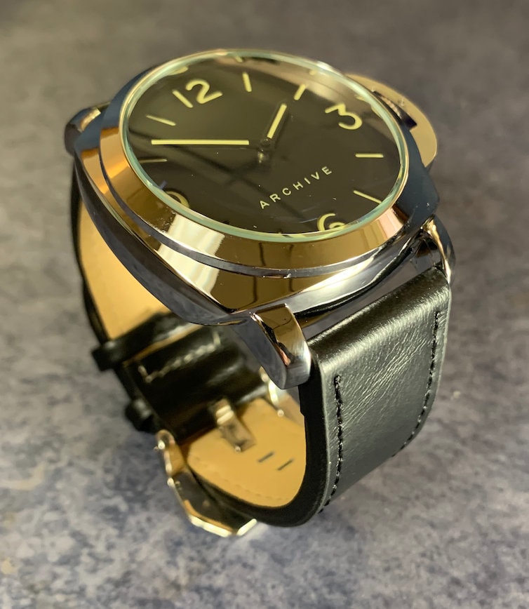 Italian Naval Homage Watch Military 45mm Militare Black | Etsy