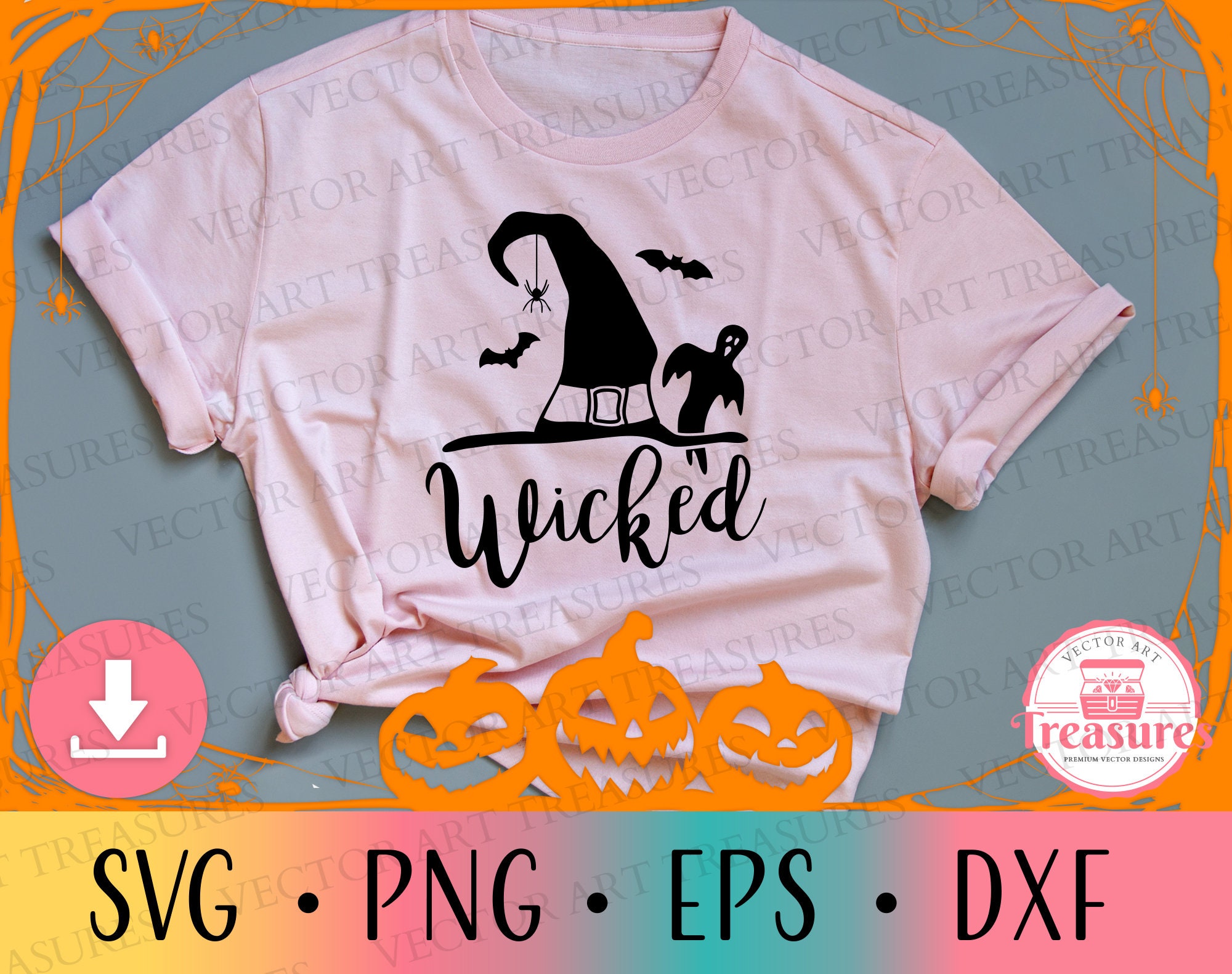 Wicked Svg Png Eps Dxf Cricut Digital Download - Etsy
