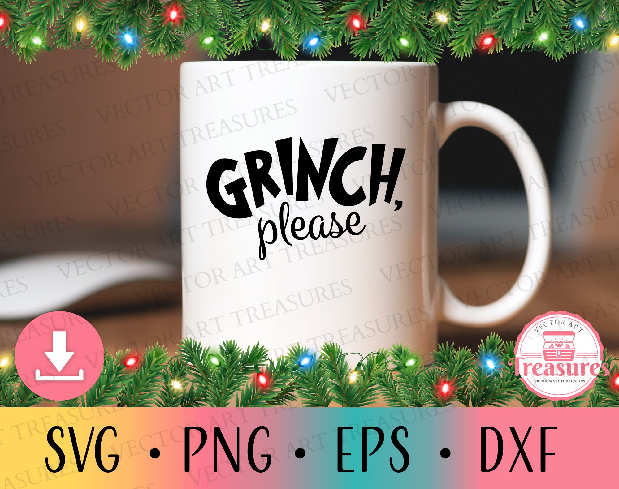 Grinch Please Svg Png Eps Dxf Cricut Digital Download | Etsy