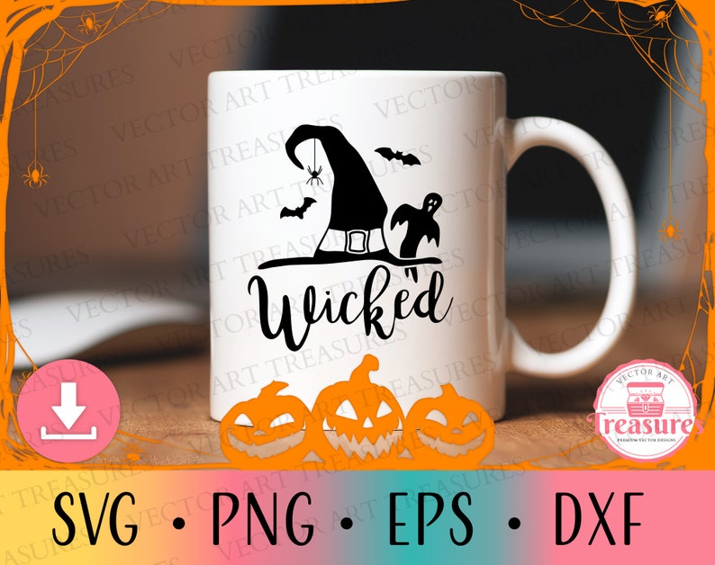 Wicked Svg Png Eps Dxf Cricut Digital Download - Etsy