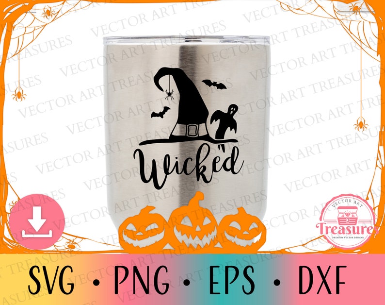 Wicked Svg Png Eps Dxf Cricut Digital Download - Etsy
