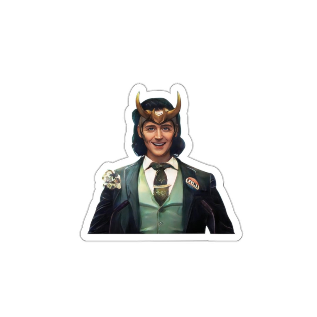 LOKI Inspired Stickers, Disney Gifts , Loki Water Bottle Stickers ...