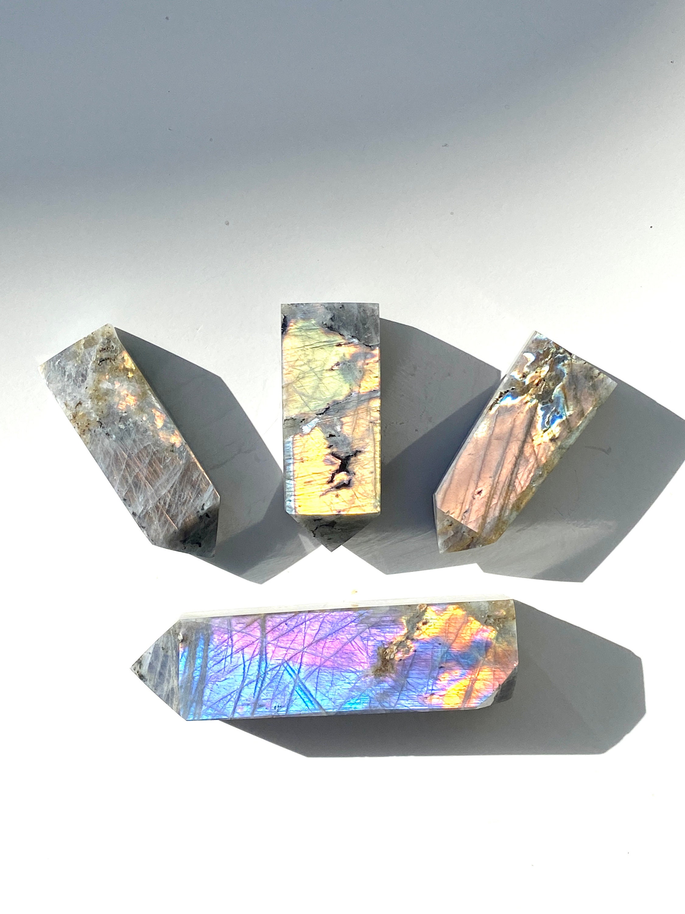 High Quality LABRADORITE Points, Labradorite Healing Crystals From ...