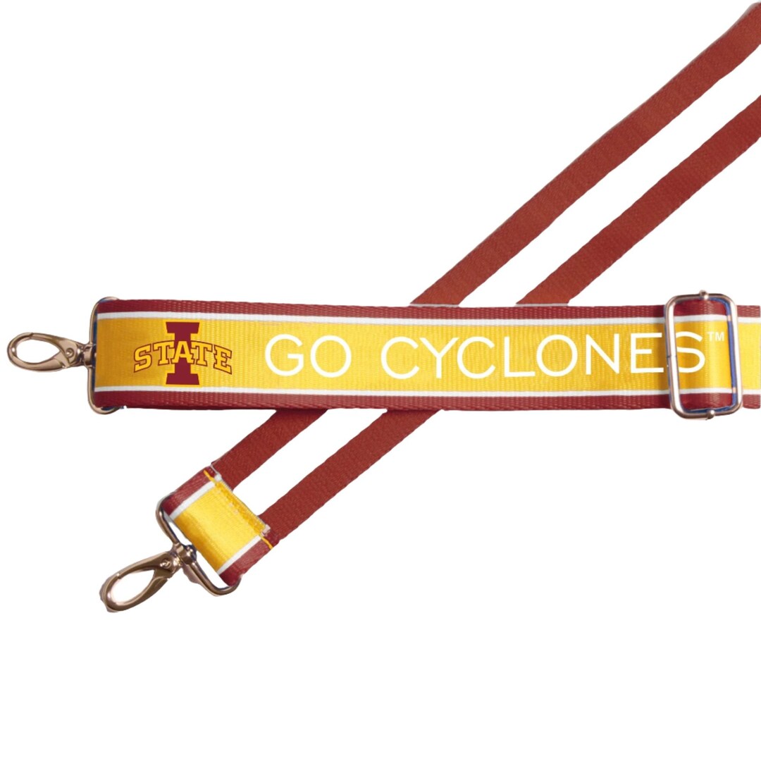 IOWA STATE Licensed Go Cyclones Game Day Clear Purse Stadium Strap ...