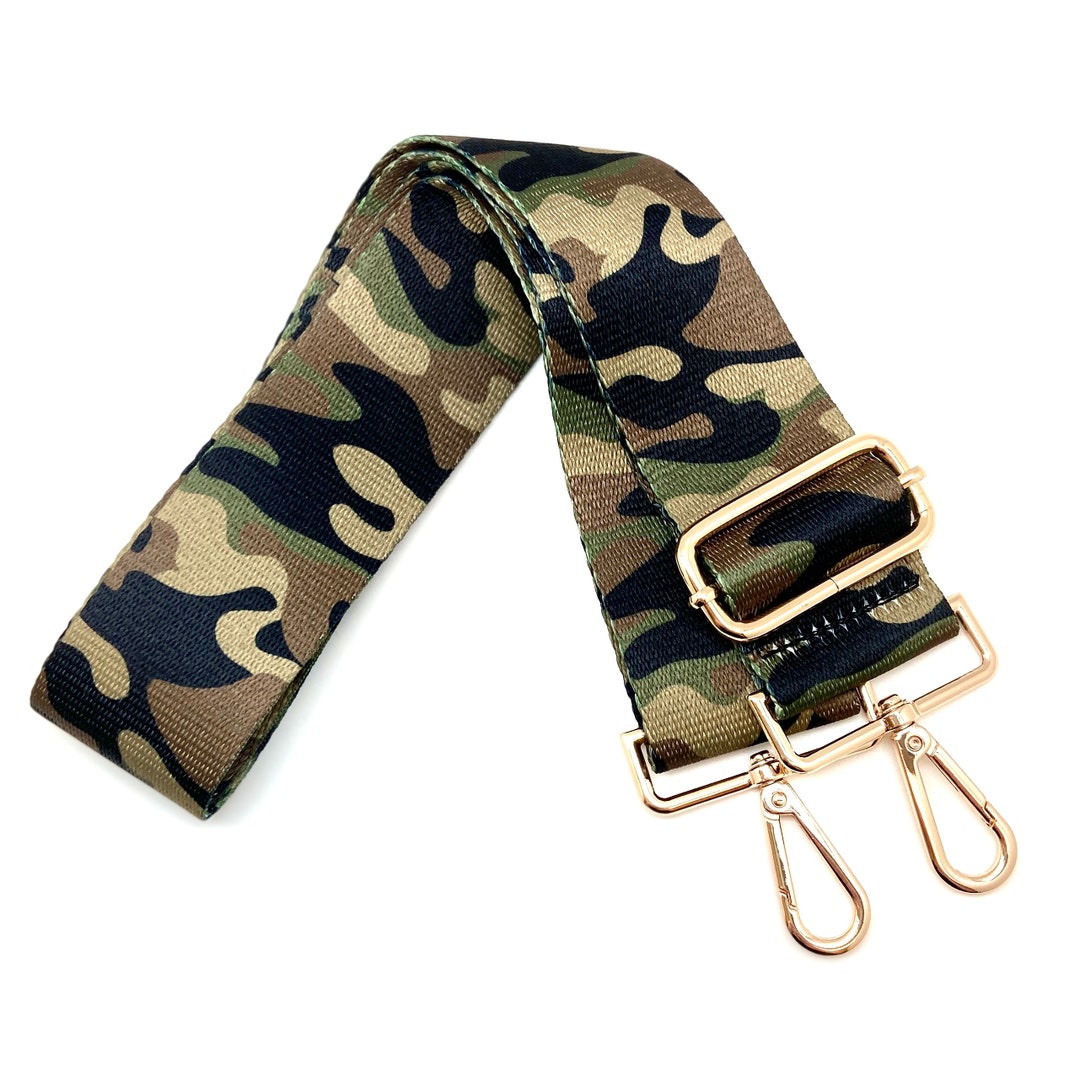 Green Camo Canvas Strap - Etsy