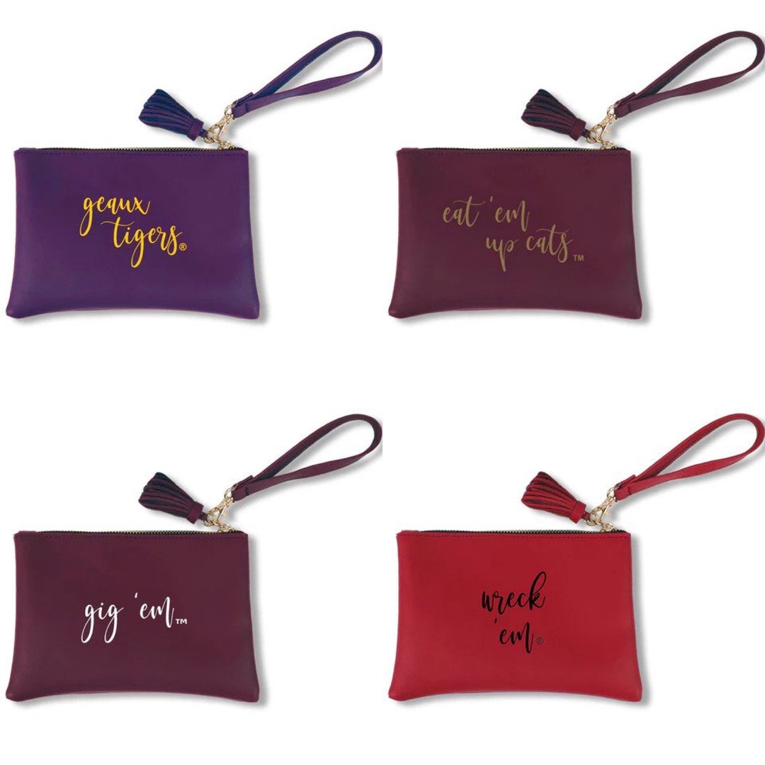 Licensed Wristlet Stadium Approved Team Spirit Reversible Sequins Hail ...