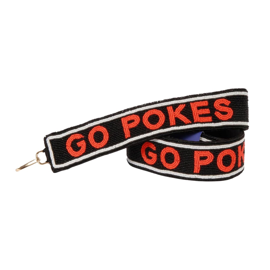 GO POKES Premium Beaded OSU Licensed Purse Strap - Etsy