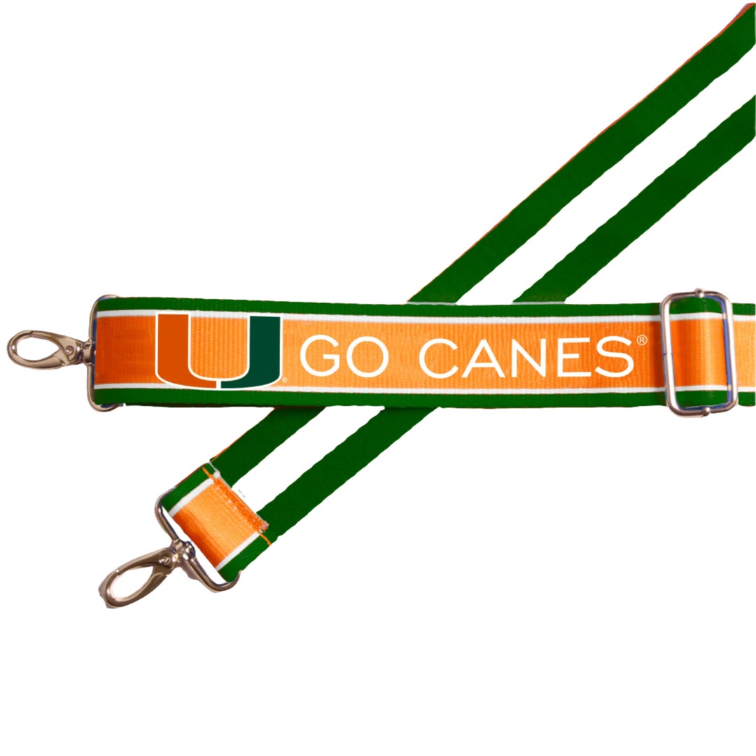 MIAMI Licensed Go Canes Game Day Clear Purse Stadium Strap College ...