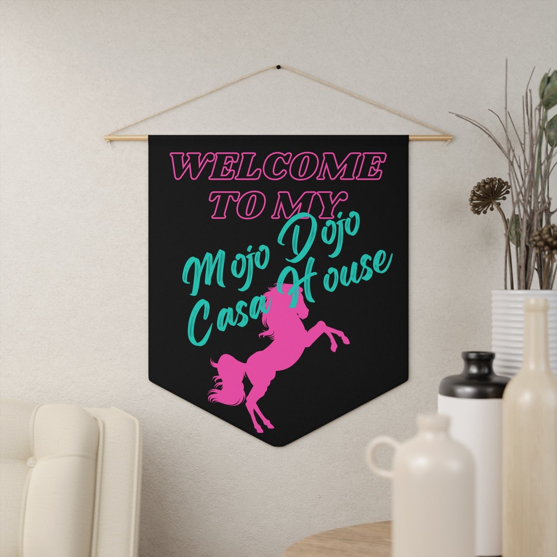 Mojo Dojo Casa House Pennant Barbie Funny Gift - Etsy