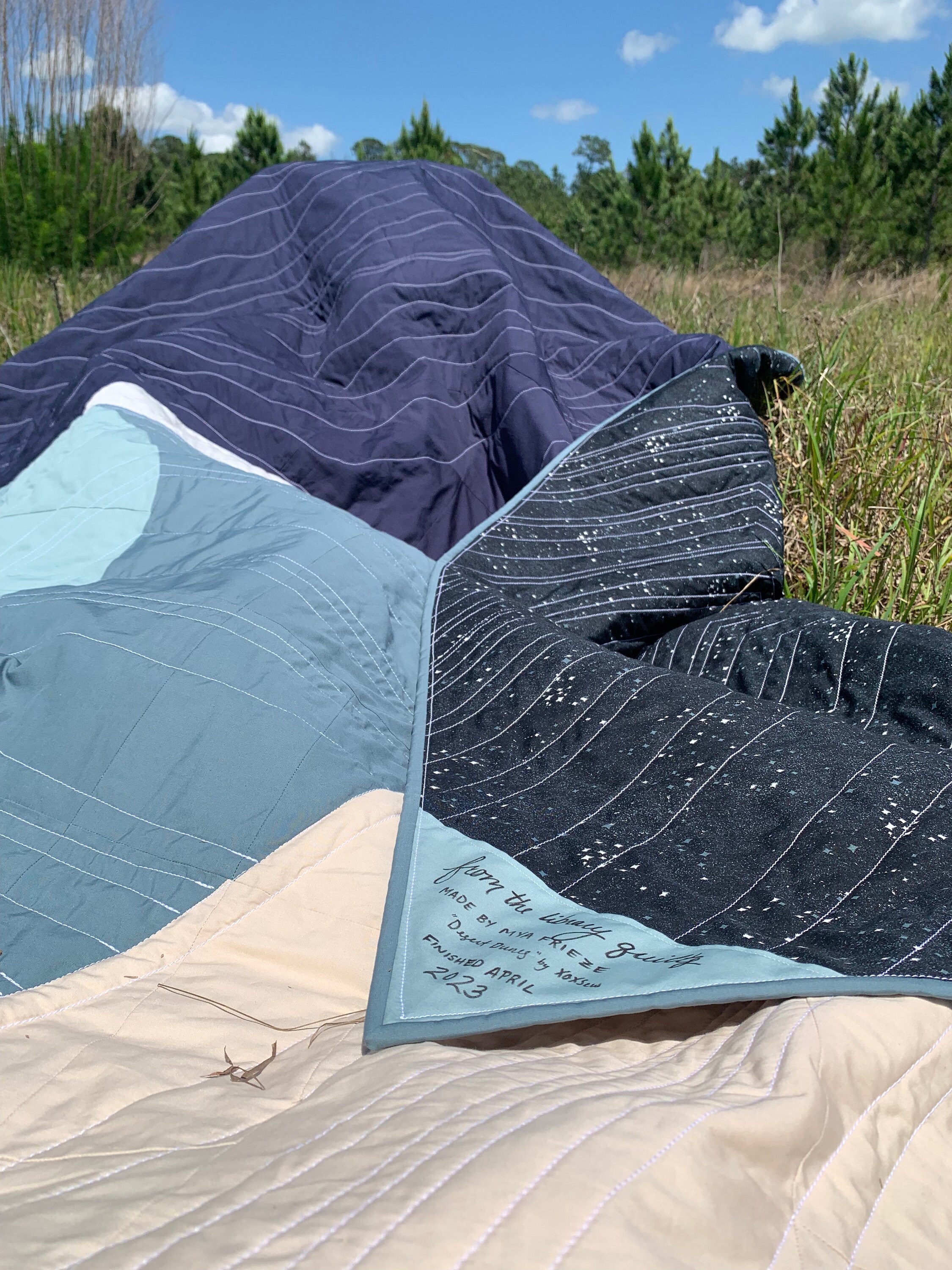 Dusk Desert Dunes Quilt - Etsy